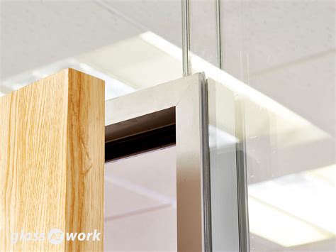Double Glazed Frameless Glass Office Partitioning
