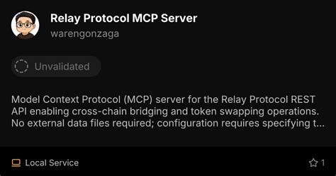 relay protocol mcp server mcp servers · lobehub