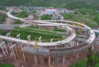 重庆酉阳高速公路建设忙 人民图片网