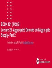 Understanding Aggregate Demand And Aggregate Supply In Economics Course Hero