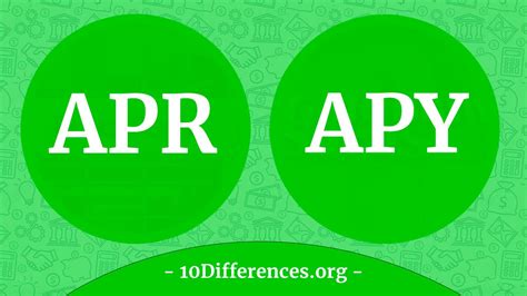 Diferencia Entre Apr Y Apy