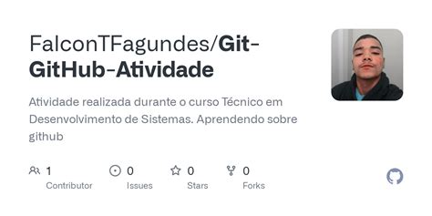 Github Falcontfagundesgit Github Atividade