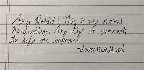 My Handwriting Is A Sloppy Mix Of Cursive And Standard And When I