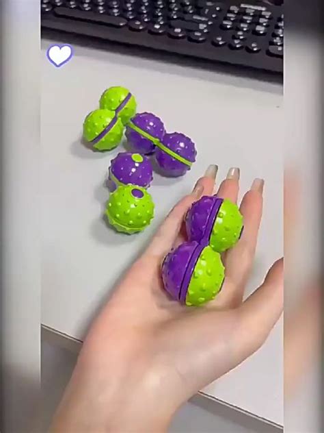 3d แรงโน้มถ่วงหัวไชเท้านวดปลายนิ้วสำหรับเด็กชายหญิงเบื่อ Decompression เครื่องมือปลายนิ้ว