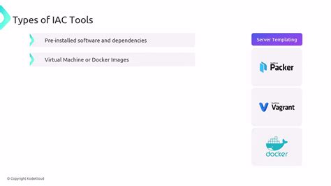 Types Of Iac Tools Kodekloud Notes