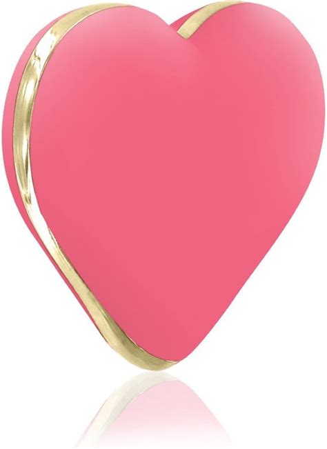 Rianne S Heart Vibe Clitoris Stimulator Vibrator Perzik Bol