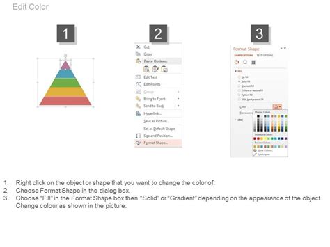 Five Steps Triangle Diagram With Icons Powerpoint Template