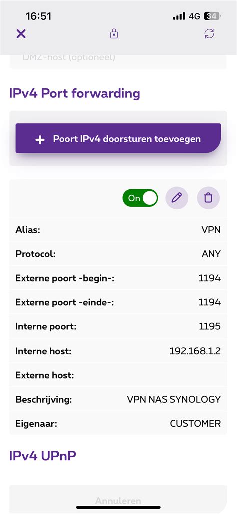 B Box 4 Port Forwarding Proximus Forum