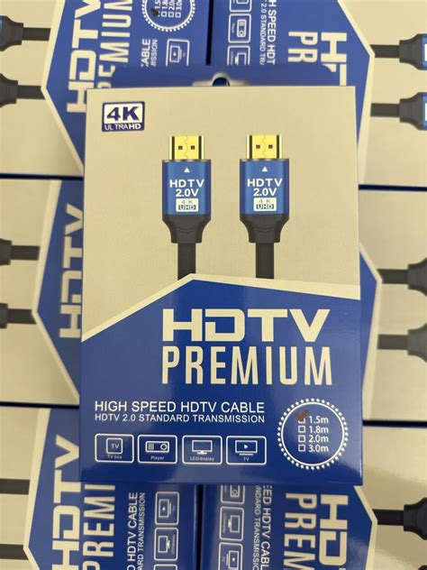 Оптом Premium HDMI 4K Ultra HD кабель: 35 000 сум - Аксессуары для ТВ ...