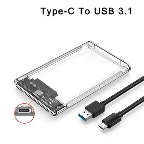 Внешний корпус для жесткого диска 2 5 Usb 3 1 Type C Hdd переходник 100 000 сум Внешние