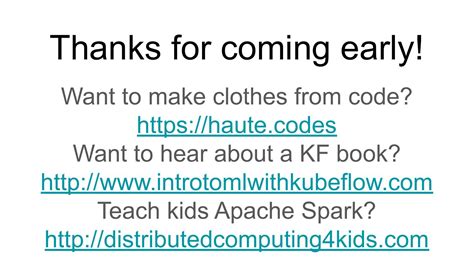 Migrating Apache Spark Ml Jobs To Spark Tensorflow On Kubeflow