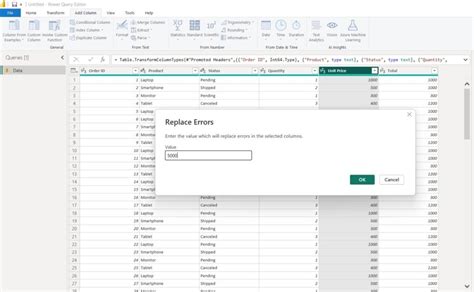 Replacing Values In Power Query For Power Bi Neotech Navigators