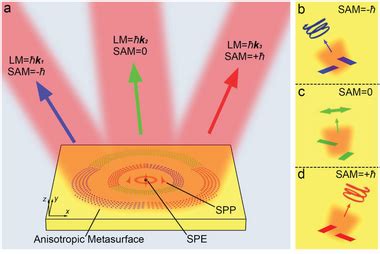 Schematic Of An Anisotropic Metasurface For Realizing Multichannel