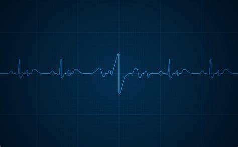 긴급 Ekg 모니터링 푸른 빛나는 네온 심장 맥박 심장 박동 심전도 라인아트에 대한 스톡 벡터 아트 및 기타 이미지 라인아트