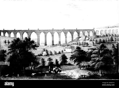 L de Koningh Aqueduto das Águas Livres Stock Photo Alamy