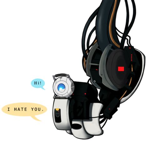 Wheatley And Glados Portal 2 Fan Art 30302295 Fanpop