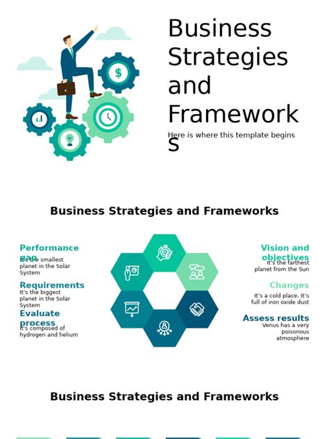 Business Strategies And Frameworks By Slidesgo Pdf