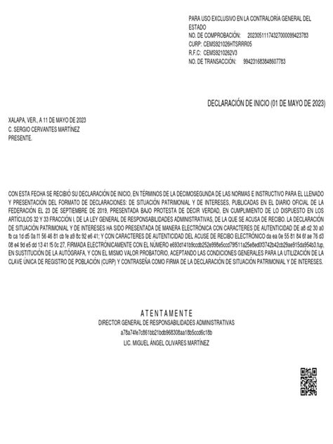 Acuse Pdf