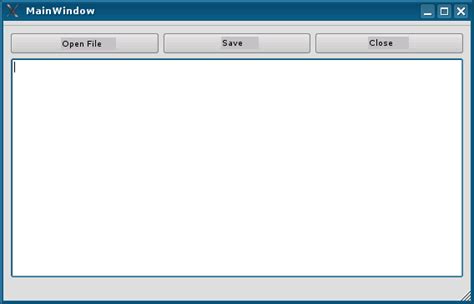 Simple Text Editor In Pyqt