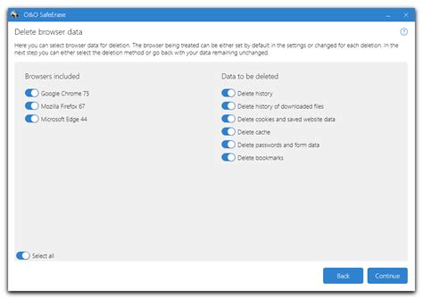 Securely Delete Temporary Internet Files Oando Software