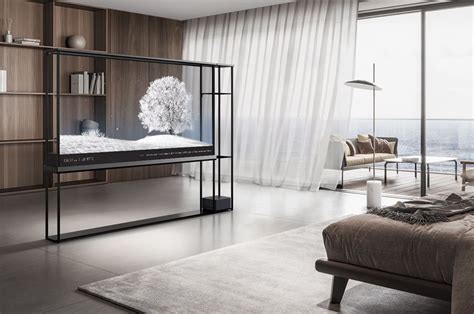 Transparent TV LG Signature OLED T Redefines The Wheel