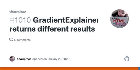 Gradientexplainer Returns Different Results · Issue 1010 · Shapshap