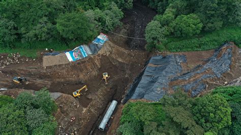 Autopista Palín Escuintla cronología de 40 días tras hundimiento y