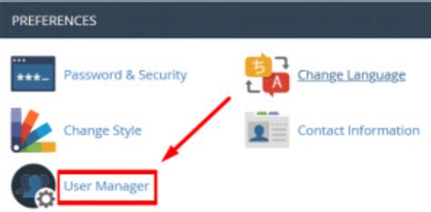 User Manager In Cpanel A Comprehensive Guide Web Hosting Malaysia Server Cloud Domain