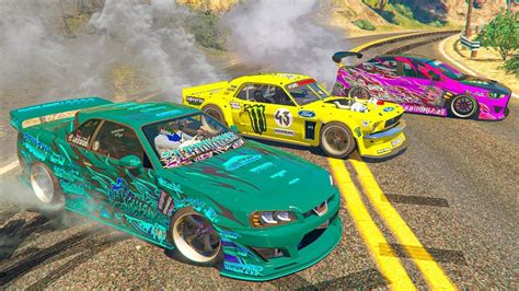 Mi Primera Carrera Haciendo Drift En Gta Online Youtube