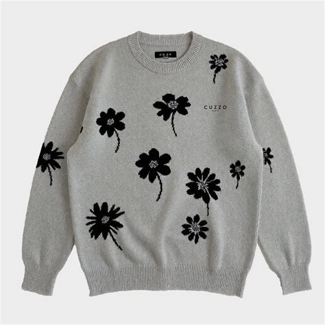 Bloom Knitted Sweater Cuzzo Clothing