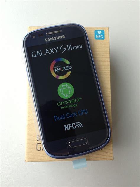 Samsung Galaxy S3 Mini I8200 Value Edition цена в софия за бял син