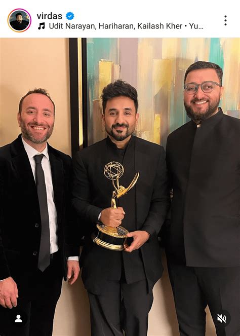 Vir Das Wins International Emmy For His Comedy Special Vir Das