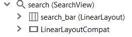 Android Customized Searchview Layout Stack Overflow