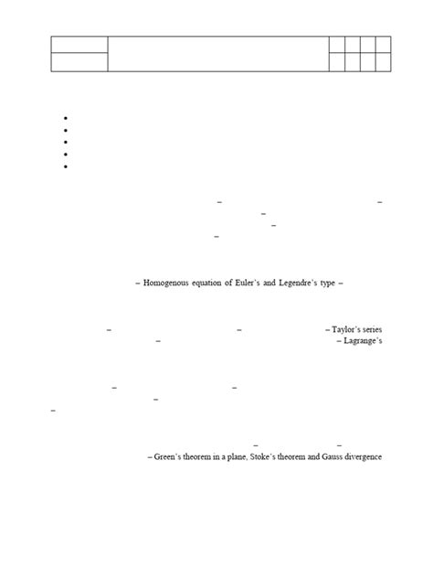 Maths Syllabus Pdf Matrix Mathematics Equations