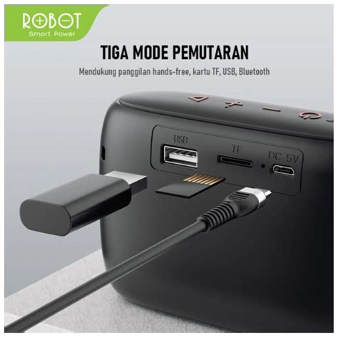Speaker Bluetooth Robot Rb110 Topsell