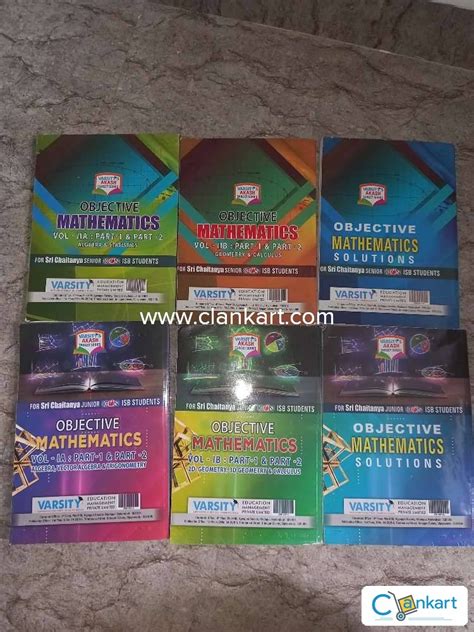 Buy Sri Chaitanya Junior Senior Mathematics Objective Books Book In