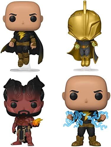 Funko Pop DC Movies Black Adam Collectors Set 4 Figure Set Includes