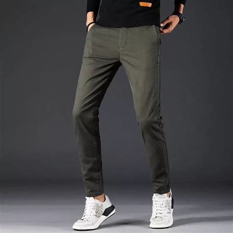 Cotton Jeans Pants For Men Mens Pants All Seasons Comfortable Pants