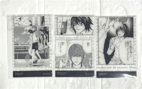 デスノート展 クリアカード L 夜神月 メルカリ
