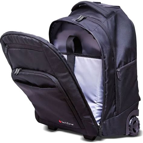 Backpack Techzone Tz18tlbp24 Rolley Negro Papelería Lumen