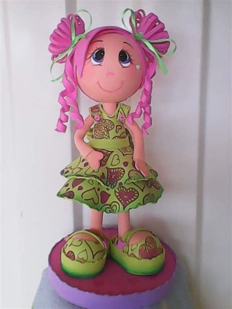 17 Best Images About Foam Fofucha Dolls On Pinterest Doll Stands