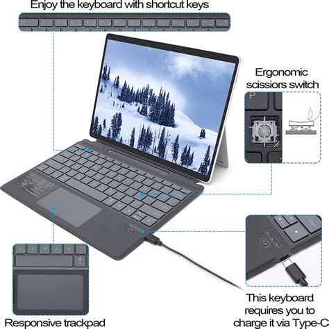 Qulose Surface Pro 8 Pro X Detachable Keyboard Pc Kuwait Ultimate It Solution Provider In