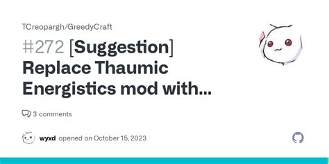 Suggestion Replace Thaumic Energistics Mod With Another Version
