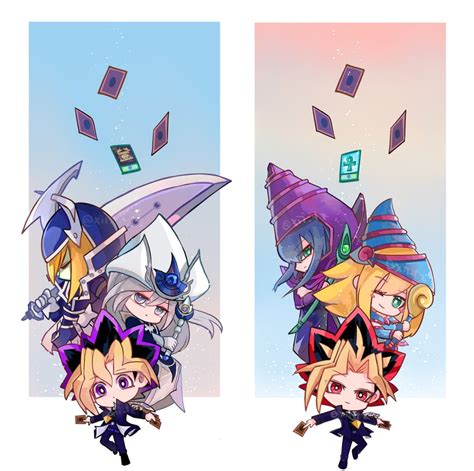 Dark Magician Girl Muto Yugi Yami Yugi Silent Magician Dark Magician And More Yu Gi Oh