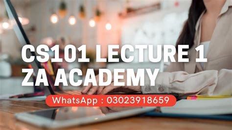 Cs101 Vu Short Lecture 1 Cs101 New Topic Wise Lecture Vu Short
