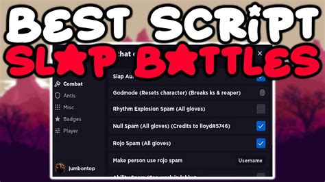 Updated Slap Battles OP New Script YouTube