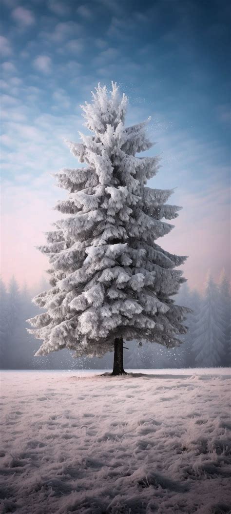 Snow Trees Wallpapers 4k Hd Snow Trees Backgrounds On Wallpaperbat