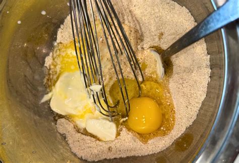 Cornbread Made With Fresh Milled Flour Grains In Small Places