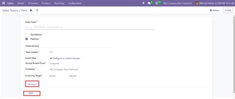 Sales Team In Odoo 17 Sales Odoo 17 Community Book