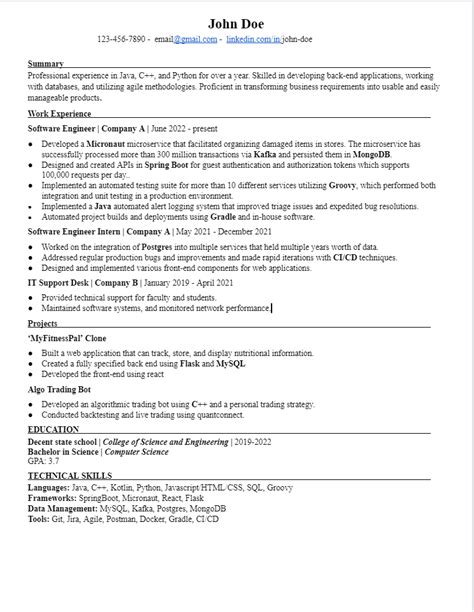 need some feedback r resumes